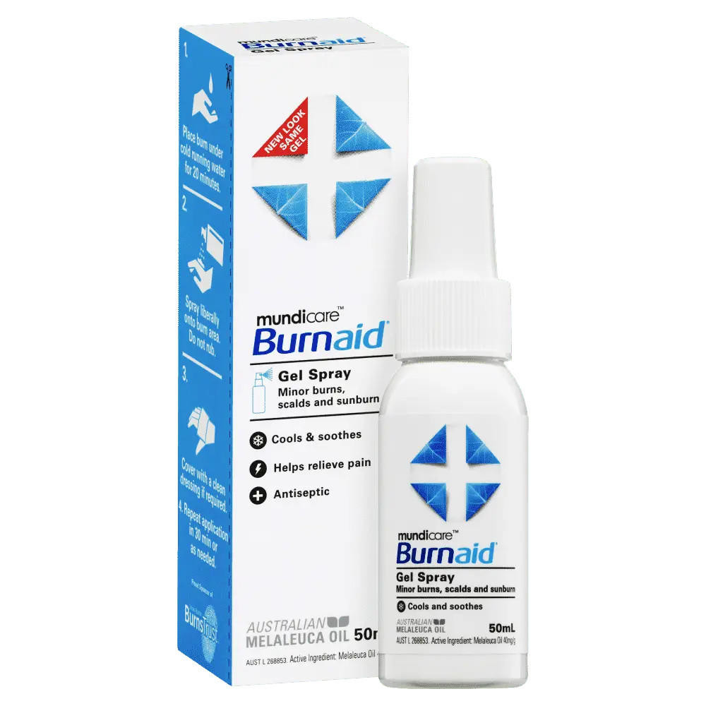 Burn Gel | Antiseptic gel for minor burns by Mundipharma