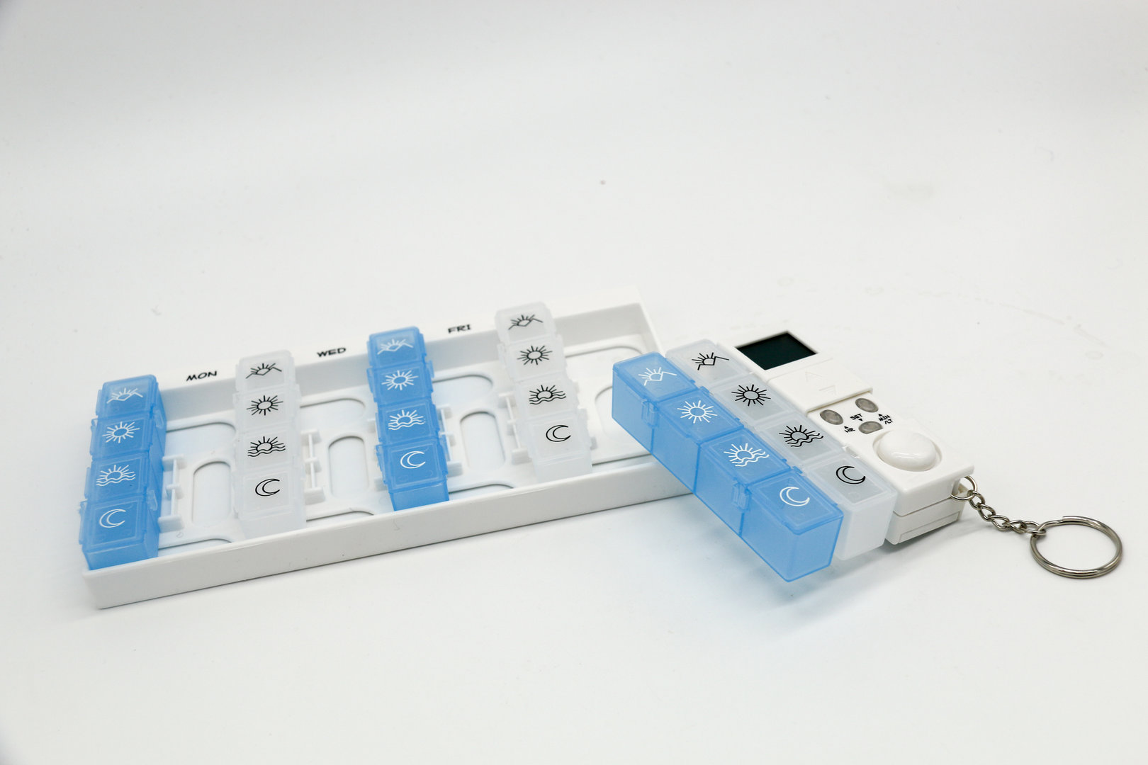 Tab Timer 4 Alarm 28 Part Pill Box Timer