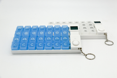 Tab Timer 4 Alarm 28 Part Pill Box Timer