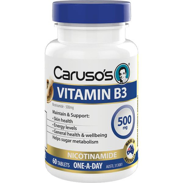 Nature's Own Vitamin B3 Nicotinamide 500mg | 120 Tablets