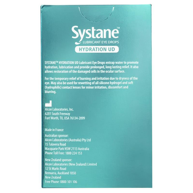 Systane Hydration Unit Dose Preservative Free Eye Drops | 0.7mL x 30