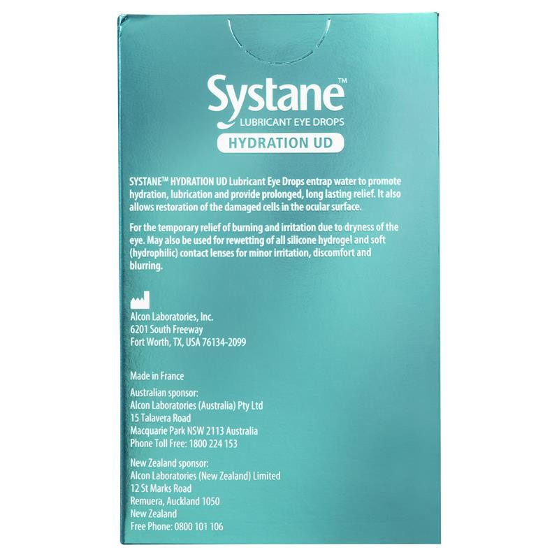 Systane Hydration Unit Dose Preservative Free Eye Drops | 0.7mL x 30