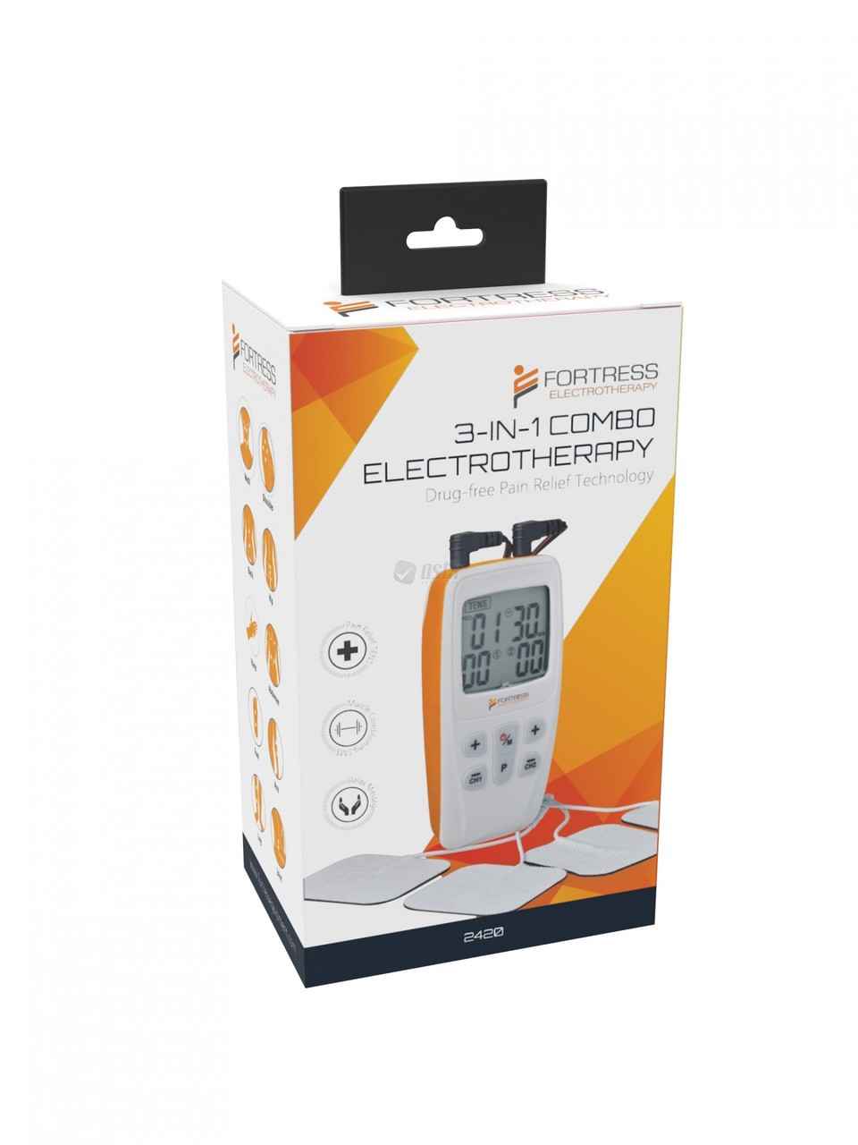 3-in-1 Combo Electrotherapy TENS + EMS + Massage Device