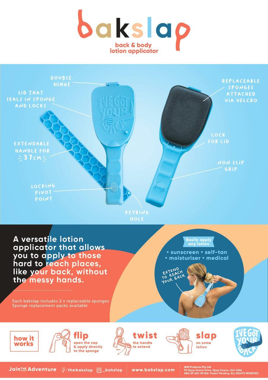 Bakslap Back & Lotion Applicator