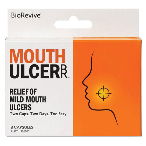 Mouth Ulcer Relief | 8 Pack