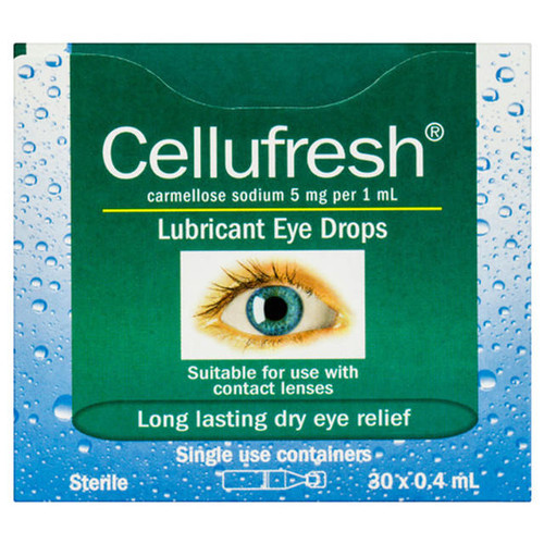 Cellufresh OPH Eye Drops | 30 x 0.4mL Vials