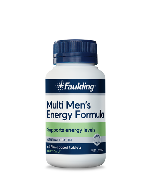 Faulding Multi Men’s Energy 60 Capsules - Boost Vitality