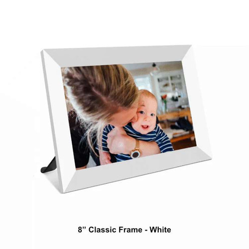 Buy Online: Lifeframe Connected Photo Frame 8" Classic WHITE
