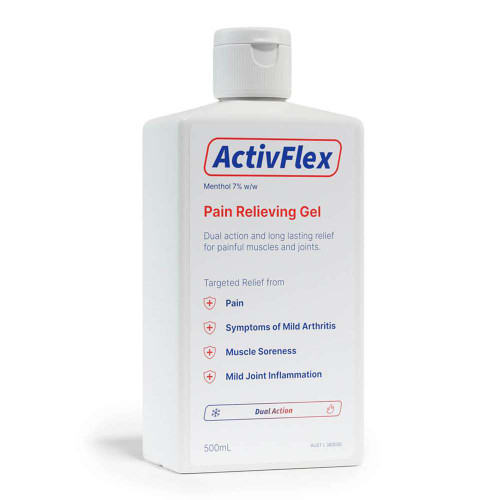 Muscle and joint pain reliever | Pain relief gel by Activflex