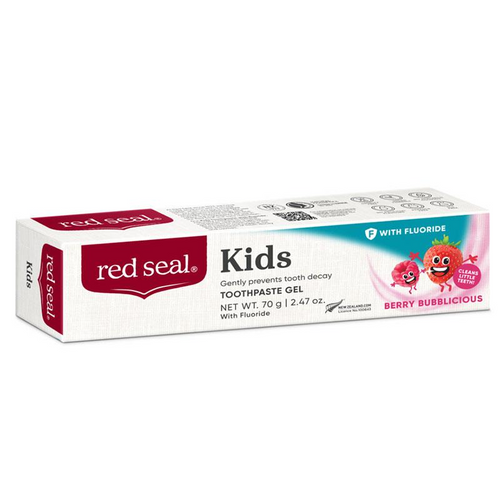 Red Seal Berry Bubbilicious Fluoride | Kids Toothpaste