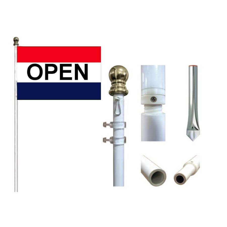 Mobile Flagpoles | Portable Flagpole To Go | Flags.com