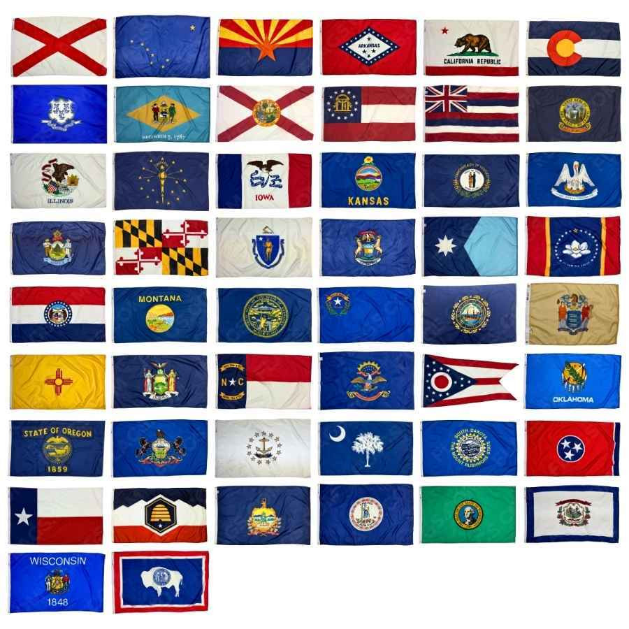 States & Territories Flags | US Territory Flags | Flags.com