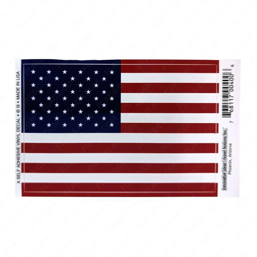 American Flag Sticker - Vinyl Decals & Stickers - Flags.com