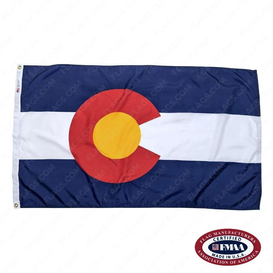 American-Made Colorado Flag - CO Flag for Sale - Flags.com