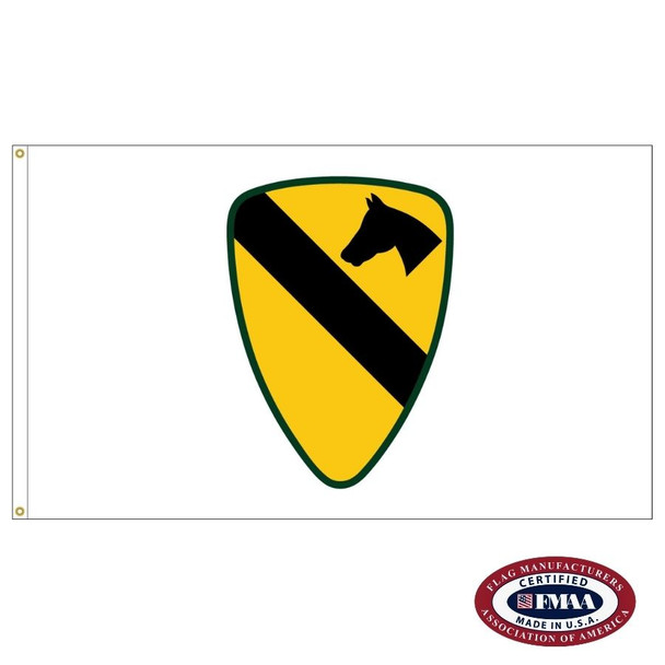 1st Cavalry Division Flag for Sale - US-Made 1st Cav Flag