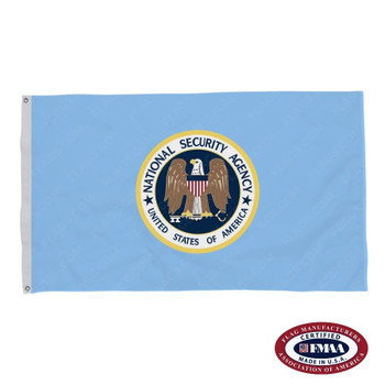 National Security Agency Flag - Gov’t Approved NSA Flags