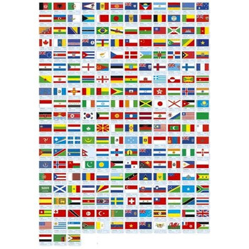 Complete United Nations Flag Set - Flags of the UN