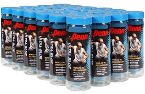 Penn Ultra Blue Racquetballs 24 Can Case (72 Balls) - Racquetball Dallas