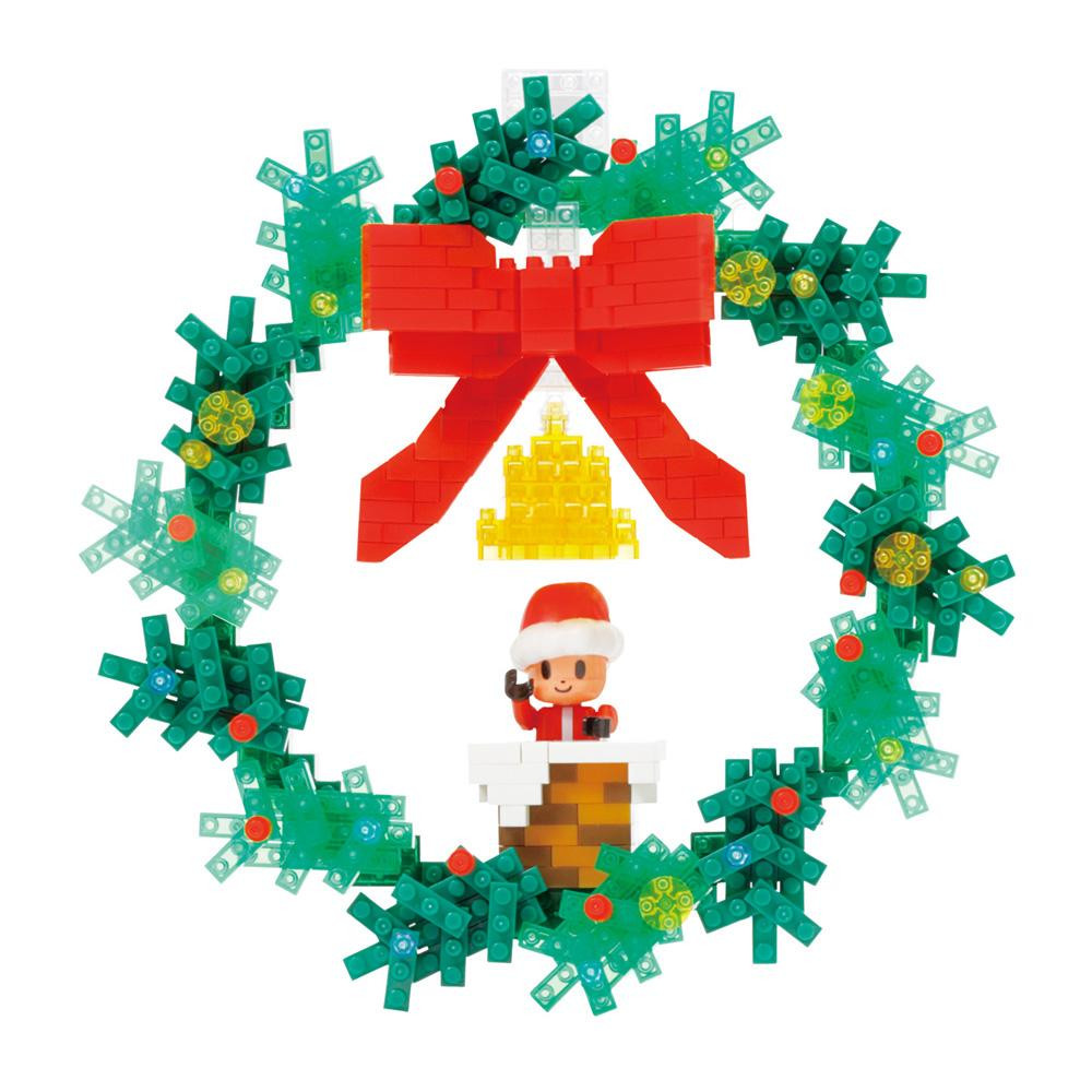 Nanoblock - Christmas Wreath - Uncle Pete's Toys