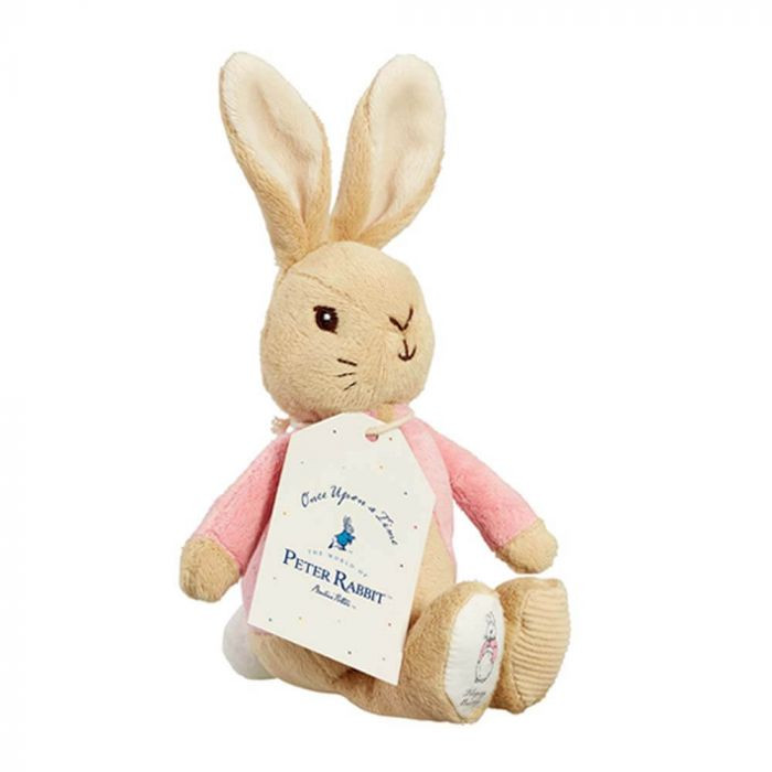 Peter Rabbit Rattle Bean Plush - Flopsy - Uncle Pete's Toys