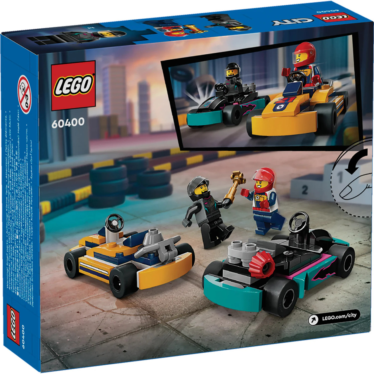 Lego City - Go-Karts and Race Drivers - Uncle Pete's Toys