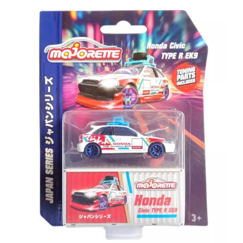 Majorette Japan Series Deluxe - Honda Civic Tupe R EK9 - Uncle Pete's Toys