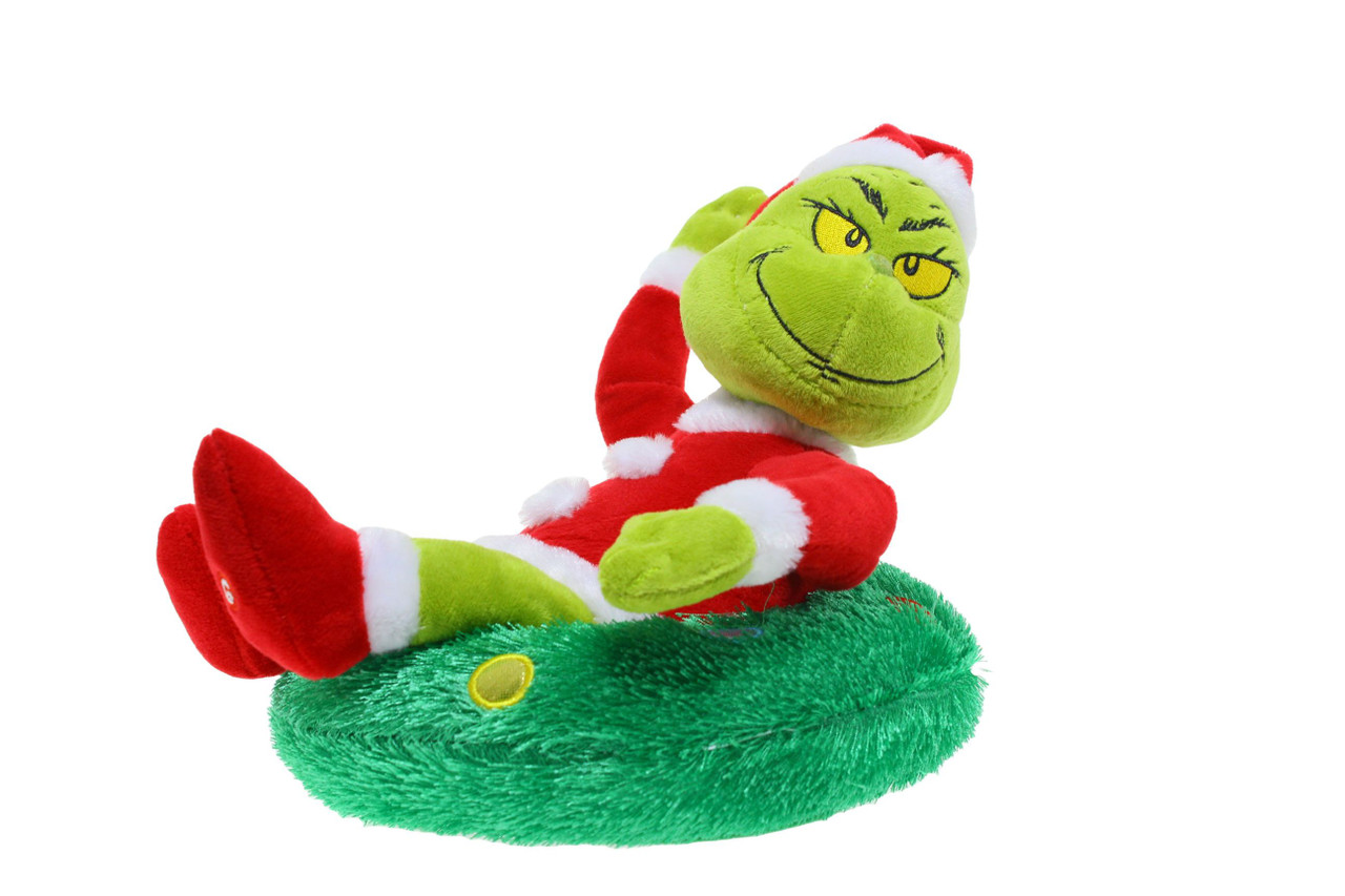 Dr. Seuss Spinning Grinch Wreath - Uncle Pete's Toys