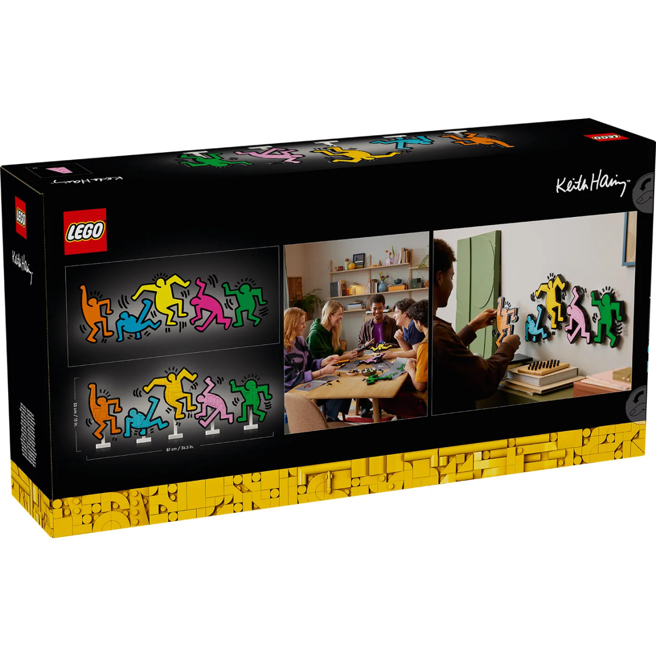 Lego Art Keith Haring - Dancing Figures - Uncle Pete's Toys