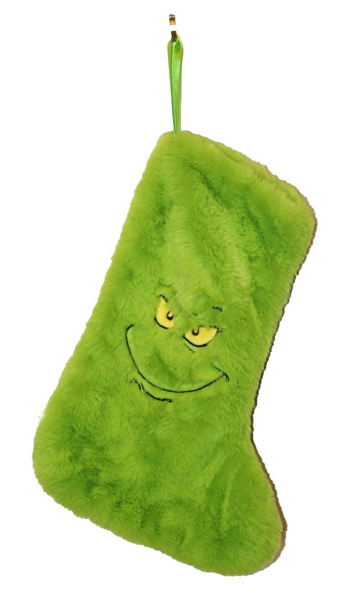 Grinch Smile Stocking - Uncle Pete's Toys