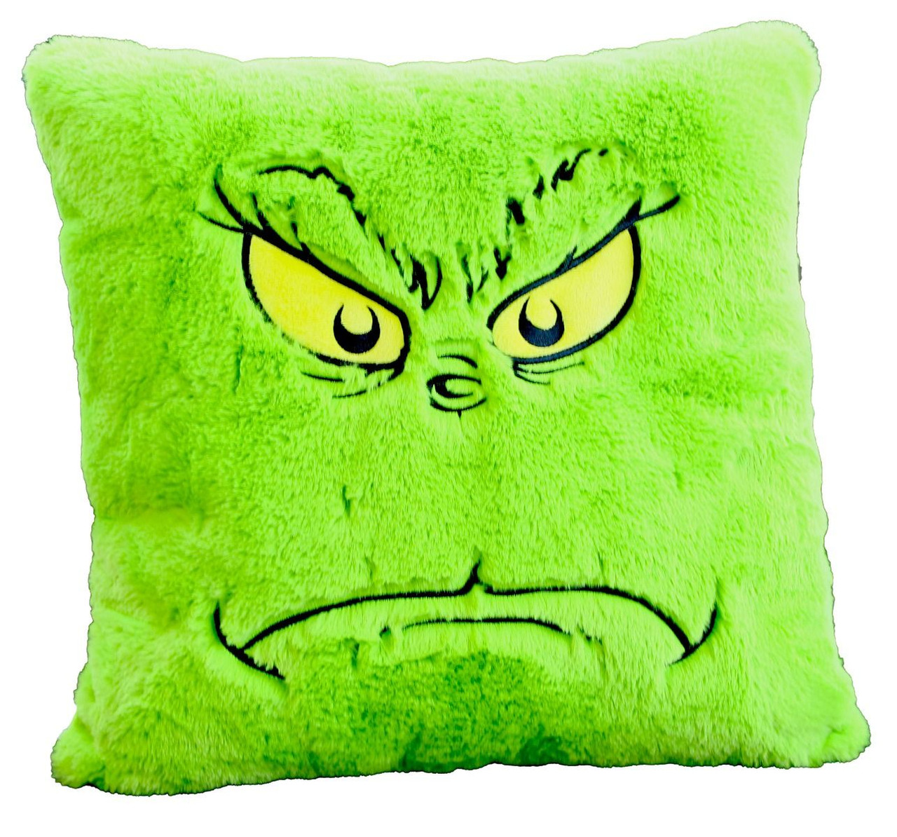 Grinch Frown Cushion - Uncle Pete's Toys