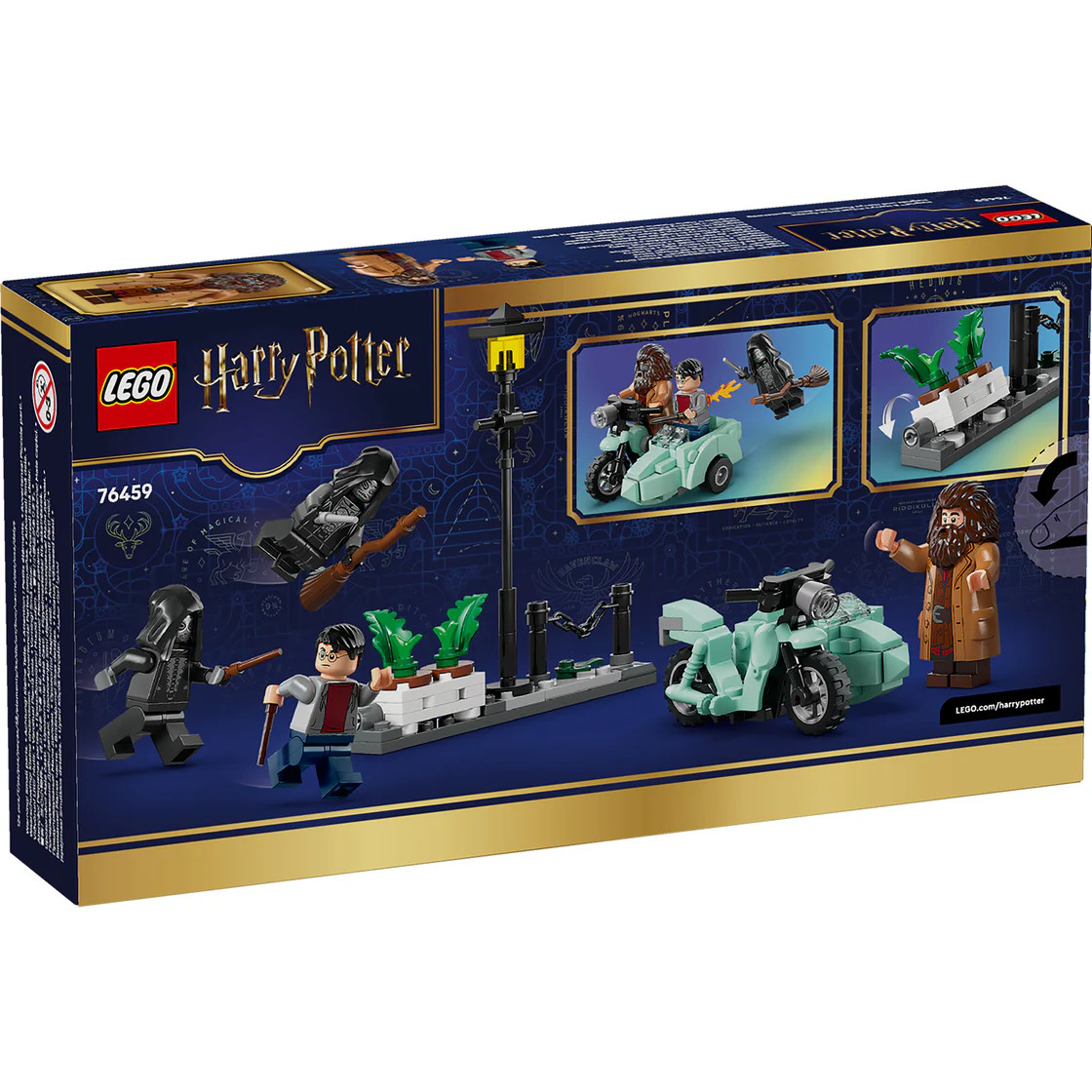 Lego Harry Potter - Hagrid & Harrys Privet Drive Escape - Uncle Pete's Toys