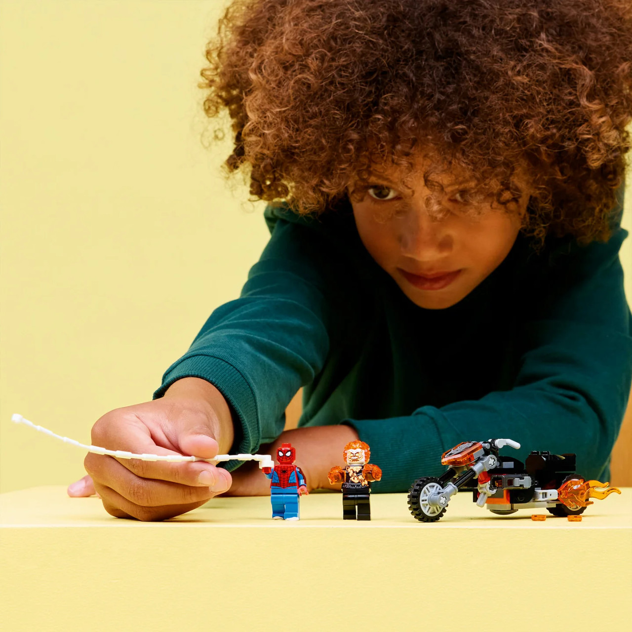 Lego Marvel - Spider-Man vs Ghost Rider Motorcycle - Uncle Pete's Toys