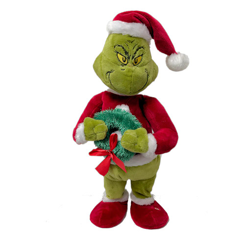 Dr. Seuss Animated Baby Grinch Small Side Stepper - Uncle Pete's Toys