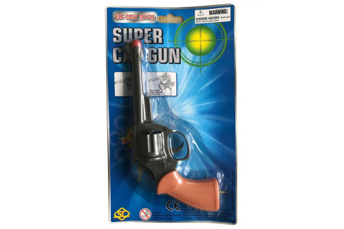 8 Shot Diecast Long Barrel Gun - Uncle Pete's Toys