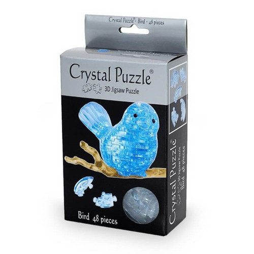 3D Blue Bird Crystal Puzzle - Uncle Pete's Toys