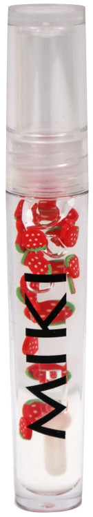 Miki Fruity Lip Gloss Wand - Strawberry - Uncle Pete's Toys