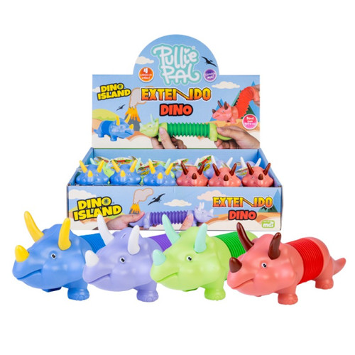 Pullie Pal Extendo Dino - Uncle Pete's Toys