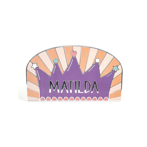 My Name Door Signs - Matilda - Uncle Pete's Toys
