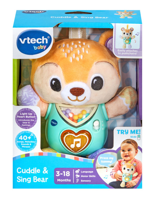 VTech - Cuddle & Sing Bear - Uncle Pete's Toys