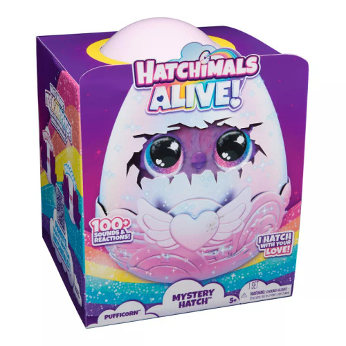 Hatchimals Alive Secret Hatch - Pufficorn - Uncle Pete's Toys