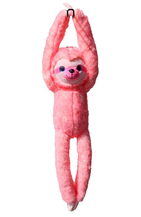 Hanging Sloth Lily - Pink - Uncle Pete's Toys