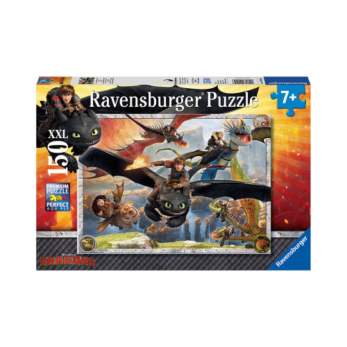Ravensburger HTTYD Easily Tamed Dragons Puzzle 150 Piece - Uncle Pete's ...