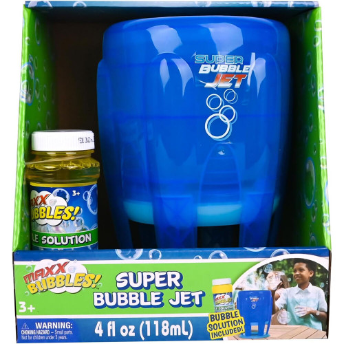 Maxx Bubbles Super Bubble Jet - Uncle Pete's Toys