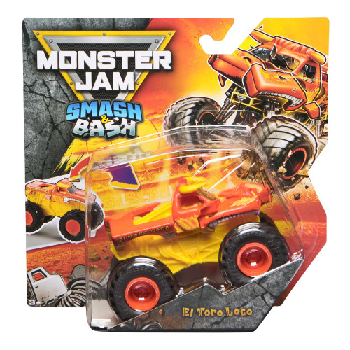 Monster Jam 1:64 Smash & Bash - El Toro Loco - Uncle Pete's Toys