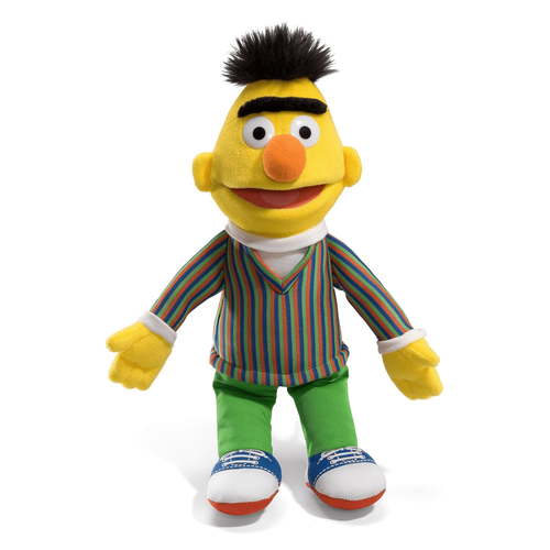 Sesame Street Bert Plush Toy 30cm - Uncle Pete's Toys