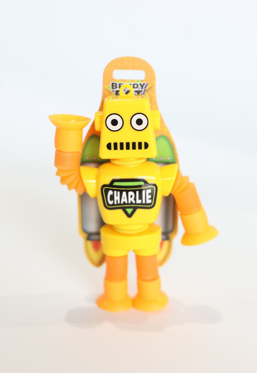 Bendy Bots Named - Charlie - Uncle Pete's Toys