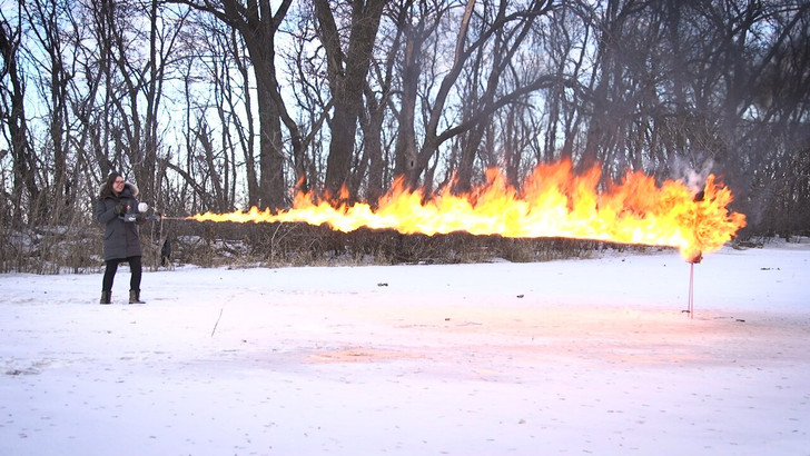 Black XM42 Flamethrower Lite