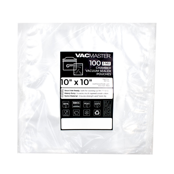 VacMaster Temp Plus Vacuum Pouch 10" x 10" Temp Plus Bag
