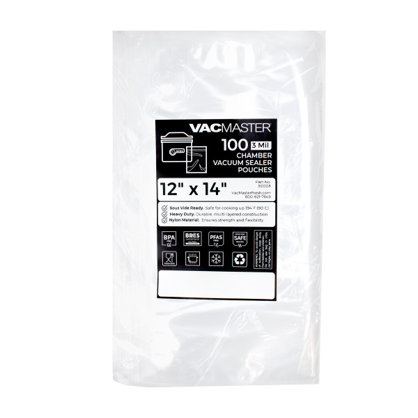VacMaster Temp Plus Vacuum Pouch 12" x 14" Temp Plus Bag