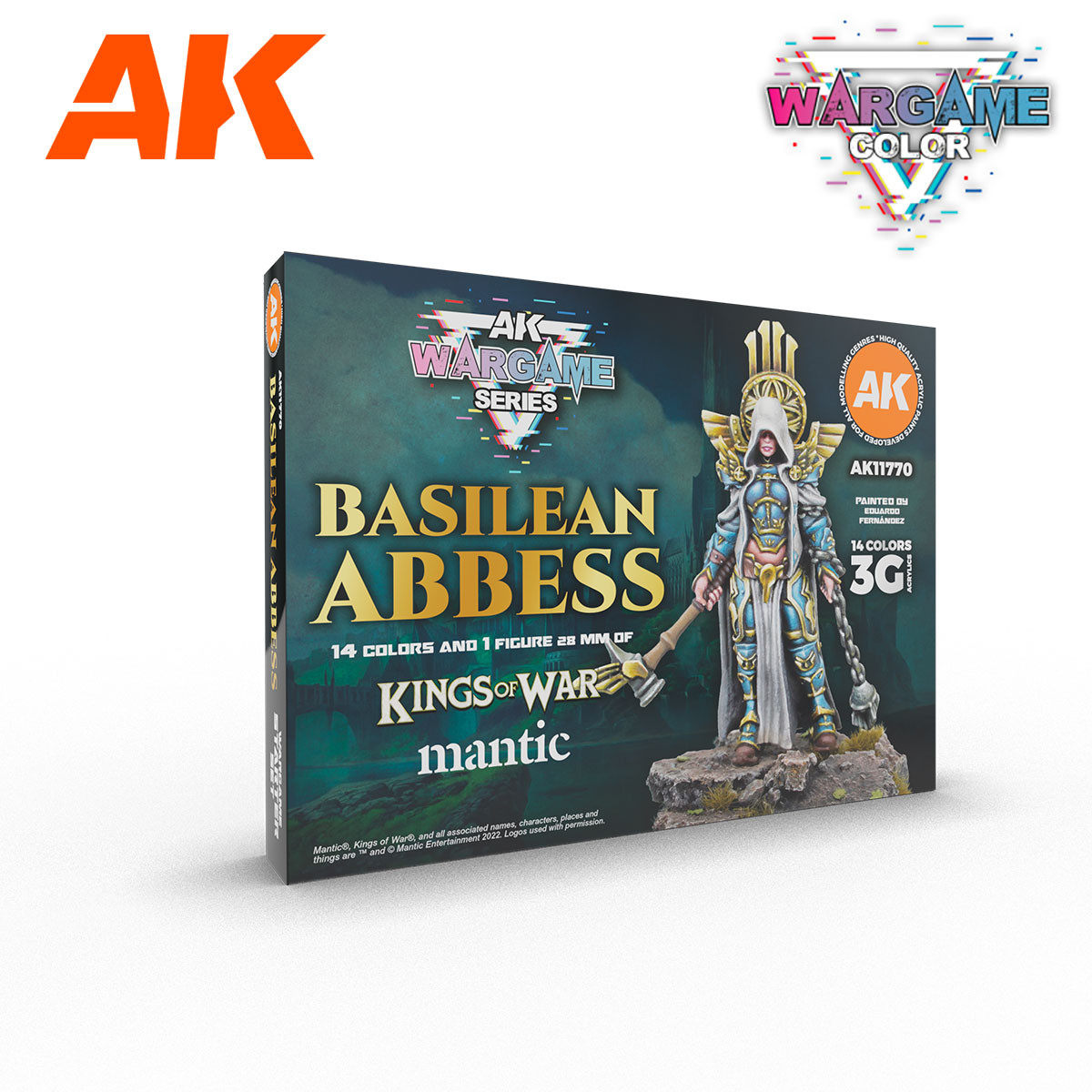 AK Interactive Wargame Series Signature Starter - Basilean Abbess, 14 ...